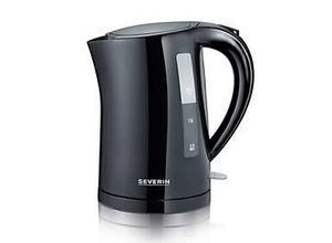 4008146025358 - SEVERIN Wasserkocher 15 Liter 2200 Watt 360° central-cordless Anti-Kalk-Sieb verdecktes Heizelement Schwarz