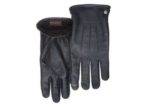 4260478653450 - Lederhandschuhe PEARLWOOD Will Damen Gr 10 schwarz Schafsleder Biesen unifarben Handschuhe