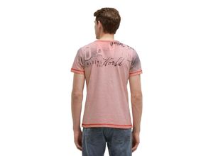 4061519469593 - Camp David T-Shirt Riding The World I Henley-Kurzarmshirt