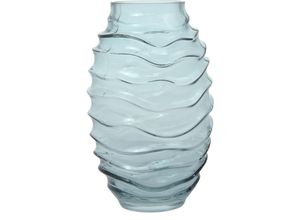 4063074449782 - Dekovase KAYOOM Glasvase Sidney 325 Vasen Gr B H T 16 cm x 255 cm x 16 cm Ø 0 cm blau Blumenvasen