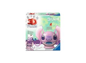 4005556116393 - Puzzle-Ball Disney Stitch - Angel mit Ohren 3D Puzzle
