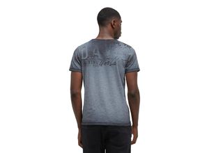 4061519469524 - Camp David T-Shirt Riding The World I Henley-Kurzarmshirt