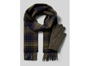 0192569988889 - Schal und Handschuhe im Set Modell TARTAN SCARF & GLOVE GIFT