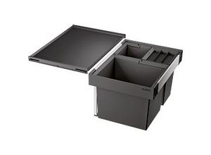 4020684651158 - Mülltrennsystem BLANCO Flexon II XL 60 3 schwarz B40cm H37cm T56cm Kunststoff Mülleimer