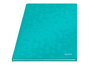 4002432103324 - Notizbuch WOW Format A4 80 linierte Blatt Hardcover-Einband FSC®-zertifiziert eisblau