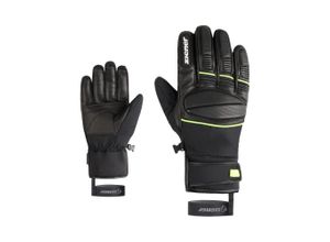4068657059501 - Skihandschuhe ZIENER GOMIN-Z AS glove man Herren Gr 105 schwarz (schwarzlime) Materialmix Handschuhe