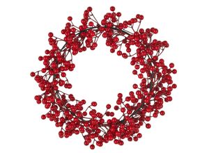 4064118327547 - Adventskranz Kranz rot H8cm Ø30cm Kunststoff LEGER HOME BY LENA GERCKE Dekokränze mit zahlreichen Beeren 4064118327547 - Adventskranz Kranz rot H8cm Ø30cm Kunststoff LEGER HOME BY LENA GERCKE Dekokränze mit zahlreichen Beeren