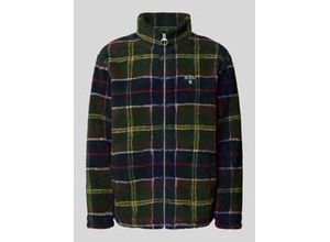 5020985581801 - Regular Fit Fleecejacke mit Stehkragen Modell TARTAN