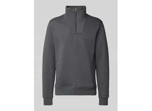 8054041788023 - Sweatshirt mit Stehkragen und Reißverschluss