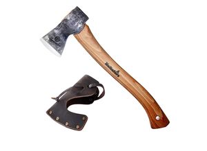 7391408417013 - HULATFORS Trekking Beil Hultan Handbeil Outdoor Axt Hickory Holz Karbon Stahl