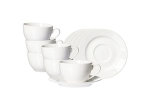 4262517046261 - Kaffeetassen mit Untertassen Volos 220 ml 12er Set