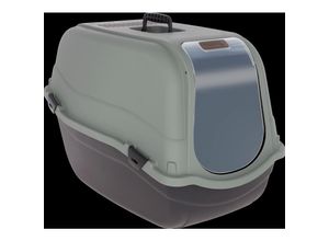 4018653282564 - Katzentoilete Emma Eco XL ( mit Filter 65x44x46 schwarz grüngrau) 80979