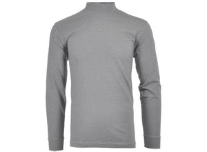 4046062237226 - Langarm Basic Stehkragen Regular Fit Herren Longsleeve