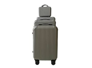 4255701931498 - Hartschalenkoffer 4er-Set Frenzi Silber