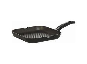 4000530581860 - Grillpfanne Durit Protect Plus  Schwarz  Metall  27x27 cm  antihaftbeschichtet  Kochen Pfannen Grillpfannen
