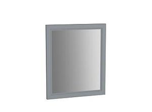 8693405517567 - Valarte Flachspiegel 62214 595x30x700mm Wandmontage Korpus grau matt Dekor