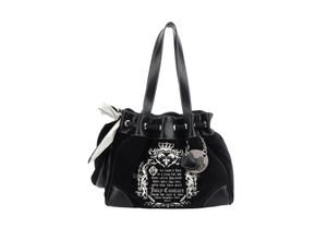 8056280917752 - Tragetasche JUICY COUTURE DAYDREAMER FAIRY LD HANDLE BAG Damen Damen Gr onesize schwarz Polyester Taschen Tragetasche Damen Shopper Einkaufstasche Fashion Lifestyle Sale