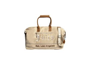 8056280580376 - Reisetasche JUICY COUTURE WEEKENDER Damen Kinder Gr B H T 20cm x 36cm onesize beige Leder Nylon Taschen Reisetasche Damen Travel Bag Sporttasche Fashion Lifestyle Sale