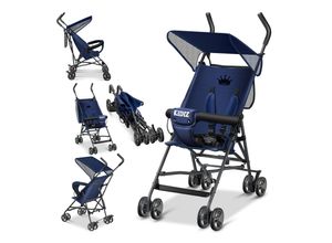 4260729114112 - KIDIZ® Kinderwagen CITY Buggy Kinderbuggy klappbar Sportwagen Faltbar 360° 4-Zoll-Räder Inkl Sonnen- und Regenverdeck zusammenklappbar 5-Punkt-Sicherheitsgurt ab 6 Monate