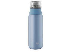 4002458524530 - Trinkflasche ALFI ELEMENT BOTTLE Edelstahlkörper spülmaschinenfest pastel water mat H2229cm Edelstahl Kunststoff Tritan Silikon Trinkflaschen 06l Free-Flow Trinksystem mit intuitivem Schraubverschluss