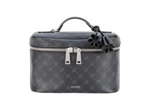 4048835251651 - Kosmetiktasche JOOP cortina 10 flora washbag mhz Damen Gr B H T 24cm x 17cm x 13cm phantom Lederimitat Taschen Schminktasche Beautycase Kulturbeutel