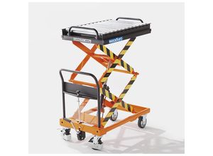 4260285070273 - Rollenbahn für Plattform-LxB 800 x 500 mm Rollen-Ø 38 mm kaiserkraft