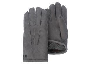 4260478658837 - Lederhandschuhe PEARLWOOD NORTH Damen Gr 10 grau Schafsleder unifarben Handschuhe warm gefüttert Ziernähte Temperaturregulierend 4260478658837 - Lederhandschuhe PEARLWOOD NORTH Damen Gr 10 grau Schafsleder unifarben Handschuhe warm gefüttert Ziernähte Temperaturregulierend