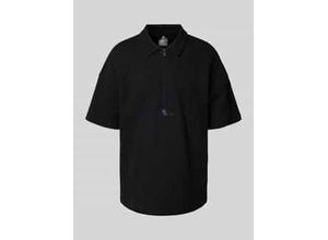 4068808597098 - Relaxed Fit Poloshirt mit Label-Stitching