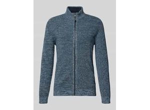 4063366118488 - Slim Fit Jacke in Strick-Optik Modell Mouline