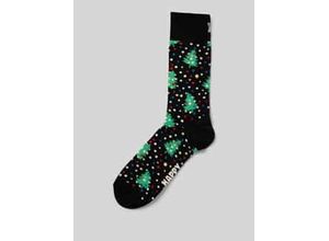 7333102398236 - Regular Fit Socken mit Logo-Stitching Modell Christmas Night