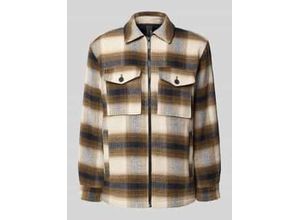 4069402072417 - Comfort Fit Hemdjacke mit Teddy-Futter