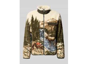 3616854012426 - Sweatjacke mit Stehkragen