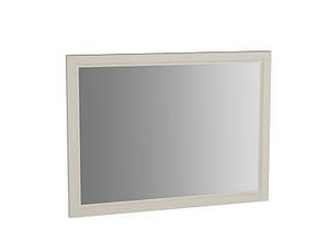 8693405517635 - Valarte Flachspiegel 62221 945x30x700mm Wandmontage Korpus elefenbein matt Dekor