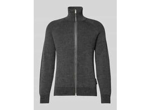 7325869754622 - Regular Fit Sweatjacke aus Baumwoll-Mix