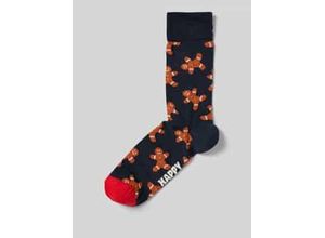 7333102105537 - Socken mit Motiv-Stitchings Modell SMU GINGER BREAD
