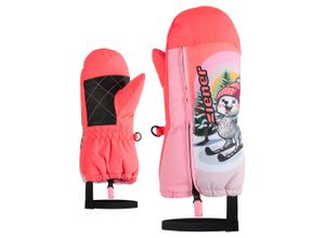 4068657077284 - Fäustlinge ZIENER LEON-Z glove mini Kinder Gr 15 neon pink Obermaterial 100% Polyester  Innenhand 100% Polyester  Futter 100% Polyester  Wattierung 100% Polyester Handschuhe