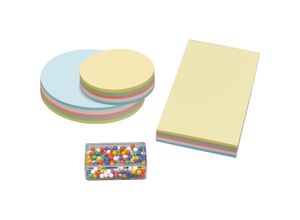 4002390059176 - MAUL Moderations-Zubehör-Set VE 2 Sets Moderationskarten Signalnadeln