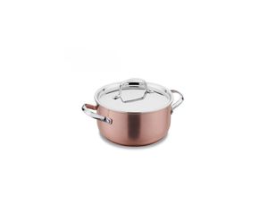 8691607026917 - Korkmaz Divani Casserole 24 x 12 cm Kupfer-Topf mit Deckel - 51 L
