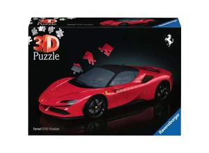 4005556115761 - Ravensburger 3D Puzzle 11576 - Ferrari SF90 Stradale - Der ikonische Supersportwagen aus Maranello als 3D Puzzle Auto