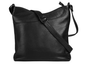 4260253332983 - Henkeltasche SZUNA Damen Gr B H T 31cm x 31cm x 8cm onesize schwarz Leder gemustert Taschen echt Leder