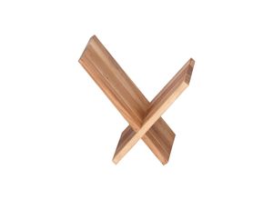 4251745759227 - Zeitungsständer NAKO Massiv Handgefertigt X-Form Sheeshamholz pflegeleicht 4251745759227 - Zeitungsständer NAKO Massiv Handgefertigt X-Form Sheeshamholz pflegeleicht