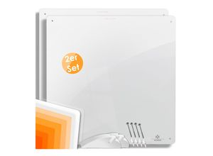 4260598872991 - Infrarotheizung Infrarot Wandheizung Heizung Heizkörper Heizpaneel 425-550W 2er Set ( 425 Watt ) - Kesser