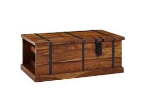 4251745782126 - Massivholz Couchtisch Handgefertigt mit Weinregal 100x60x40 cm Wohnzimmertisch Edelholz
