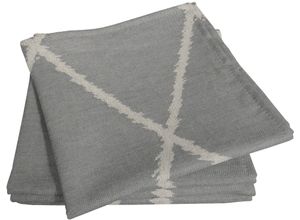 4004567190521 - Stoffserviette ADAM Casket Valdelana Light Servietten Gr Bio-Baumwolle grau (dunkelgrau) Servietten und Zubehör Serviette nachhaltig
