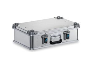 4003866408108 - Alu-Transportkiste Inhalt 29 l Innen-LxBxH 550 x 350 x 150 mm in robuster Ausführung ZARGES