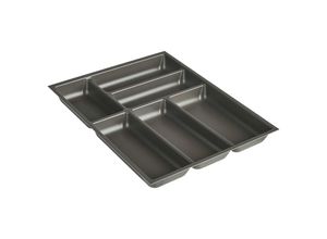4004539069763 - Besteckeinsatz Youno  Schiefer  Kunststoff  6 Fächer  45x49x50 cm  Küchenzubehör Besteckkästen