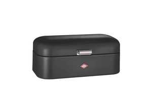 4027801206994 - Brotkasten Grandy  Schwarz  Metall  rechteckig  42x17x22 cm  lebensmittelecht  Küchenzubehör Brotkästen & -Körbe