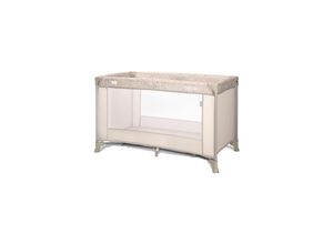3800166116761 - Reisebett Carina 1 Ebene faltbar Matratze Laufstall Tragetasche Öffnung beige