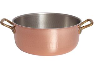 8007163226591 - Fleischtopf PINTINOX Pinti Rame braun (kupferfarben) H105cm Ø24cm Töpfe mit 2 Griffen nicht induktionsgeeignet 8007163226591 - Fleischtopf PINTINOX Pinti Rame braun (kupferfarben) H105cm Ø24cm Töpfe mit 2 Griffen nicht induktionsgeeignet