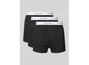 8721107661797 - Boxershorts mit elastischem Logo-Bund im 3er-Pack